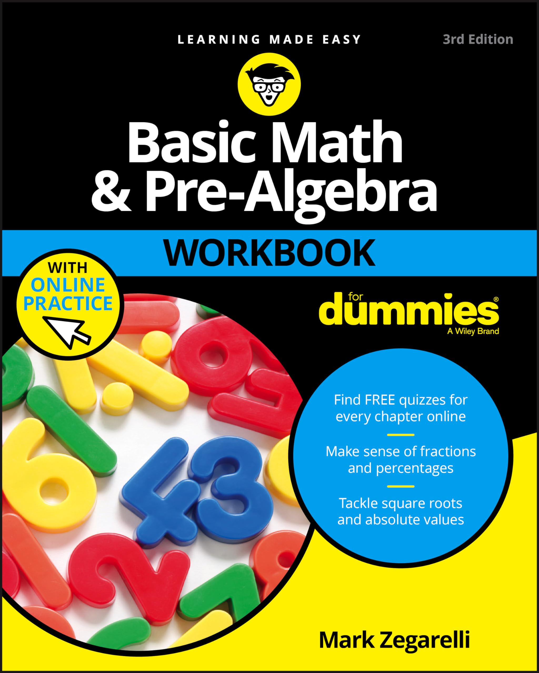 Basic Math & Pre-Algebra Workbook For Dummies with Online Practice (For Dummies (Lifestyle))