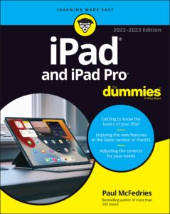 ipad and ipad pro for dummies