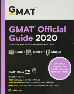 gmat official guide 2020: book + online question bank