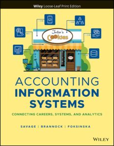 accounting information systems: connecting careers, systems, and analytics