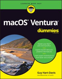 macos ventura for dummies (for dummies (computer/tech))