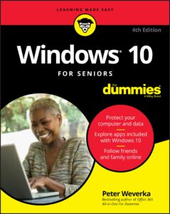 windows 10 for seniors for dummies (for dummies (computer/tech))