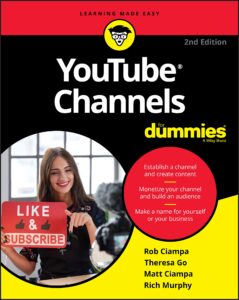 youtube channels for dummies (for dummies (computer/tech))