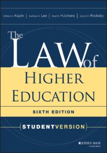 the law of higher education, student version