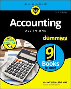 accounting all-in-one for dummies (+ videos and quizzes online) (for dummies (business & personal finance))