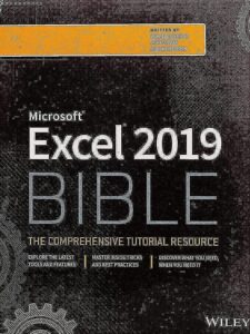 excel 2019 bible