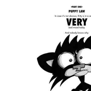 Bad Kitty: Puppy's Big Day (paperback black-and-white edition)