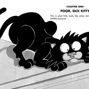 Bad Kitty Goes to the Vet (paperback black-and-white edition)