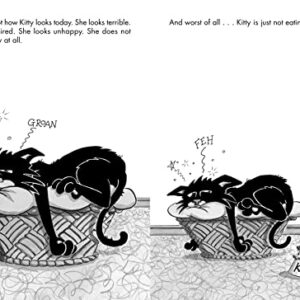 Bad Kitty Goes to the Vet (paperback black-and-white edition)