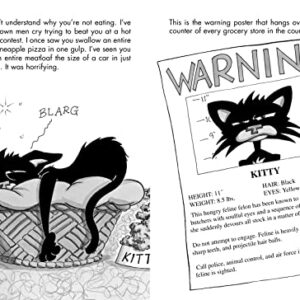 Bad Kitty Goes to the Vet (paperback black-and-white edition)