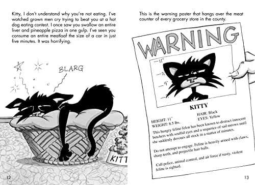 Bad Kitty Goes to the Vet (paperback black-and-white edition)