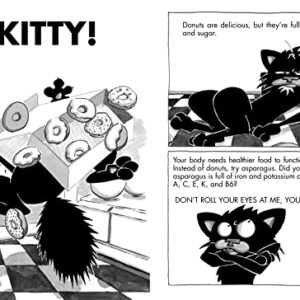 Bad Kitty Joins the Team (paperback black-and-white edition)