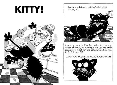 Bad Kitty Joins the Team (paperback black-and-white edition)