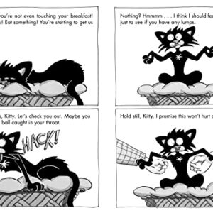 Bad Kitty Goes to the Vet (paperback black-and-white edition)