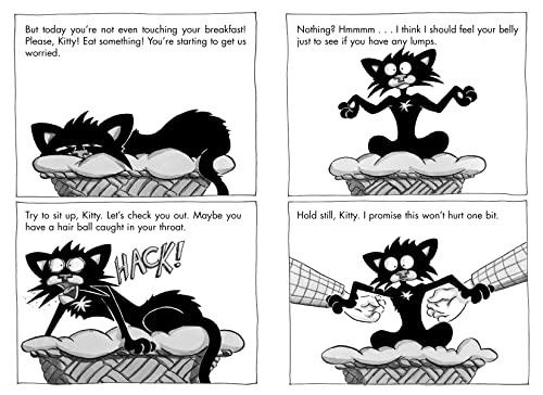 Bad Kitty Goes to the Vet (paperback black-and-white edition)