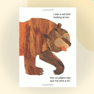 Brown Bear, Brown Bear, What Do You See? / Oso pardo, oso pardo, ¿qué ves ahí? (Bilingual board book - English / Spanish)