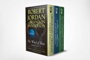 wheel of time premium boxed set iv: books 10-12 (crossroads of twilight, knife of dreams, the gathering storm)