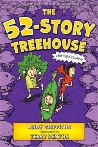 the 52-story treehouse: vegetable villains! (the treehouse books, 4)