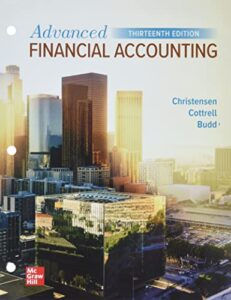 loose leaf for advanced financial accounting