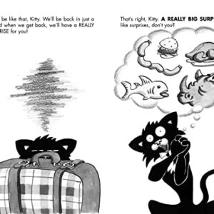 Bad Kitty vs the Babysitter (paperback black-and-white edition)