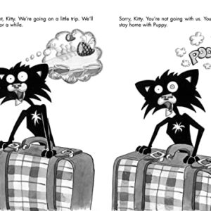 Bad Kitty vs the Babysitter (paperback black-and-white edition)