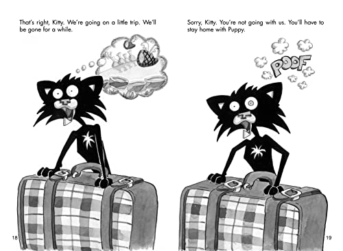 Bad Kitty vs the Babysitter (paperback black-and-white edition)