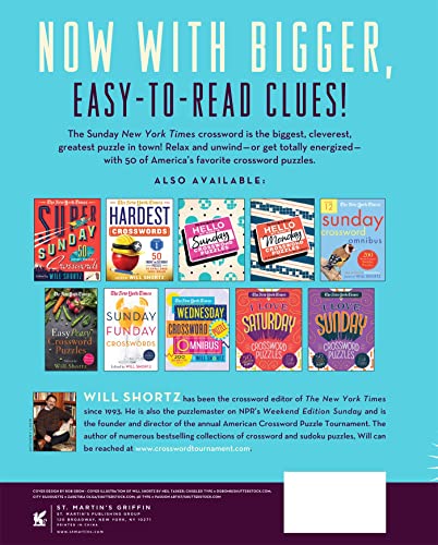 The New York Times Super Sunday Crosswords Volume 15: 50 Sunday Puzzles (New York Times Super Sunday Crosswords, 15)