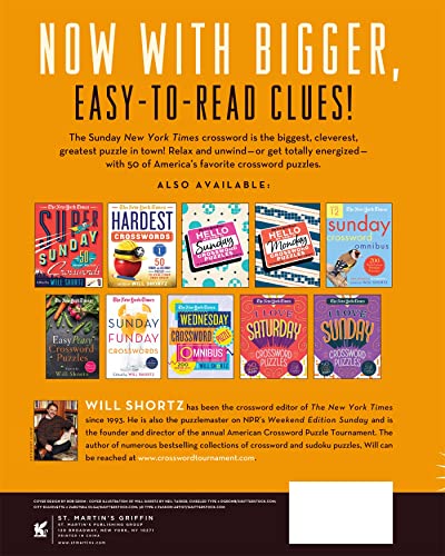 The New York Times Super Sunday Crosswords Volume 14: 50 Sunday Puzzles (New York Times Super Sunday Crosswords, 14)