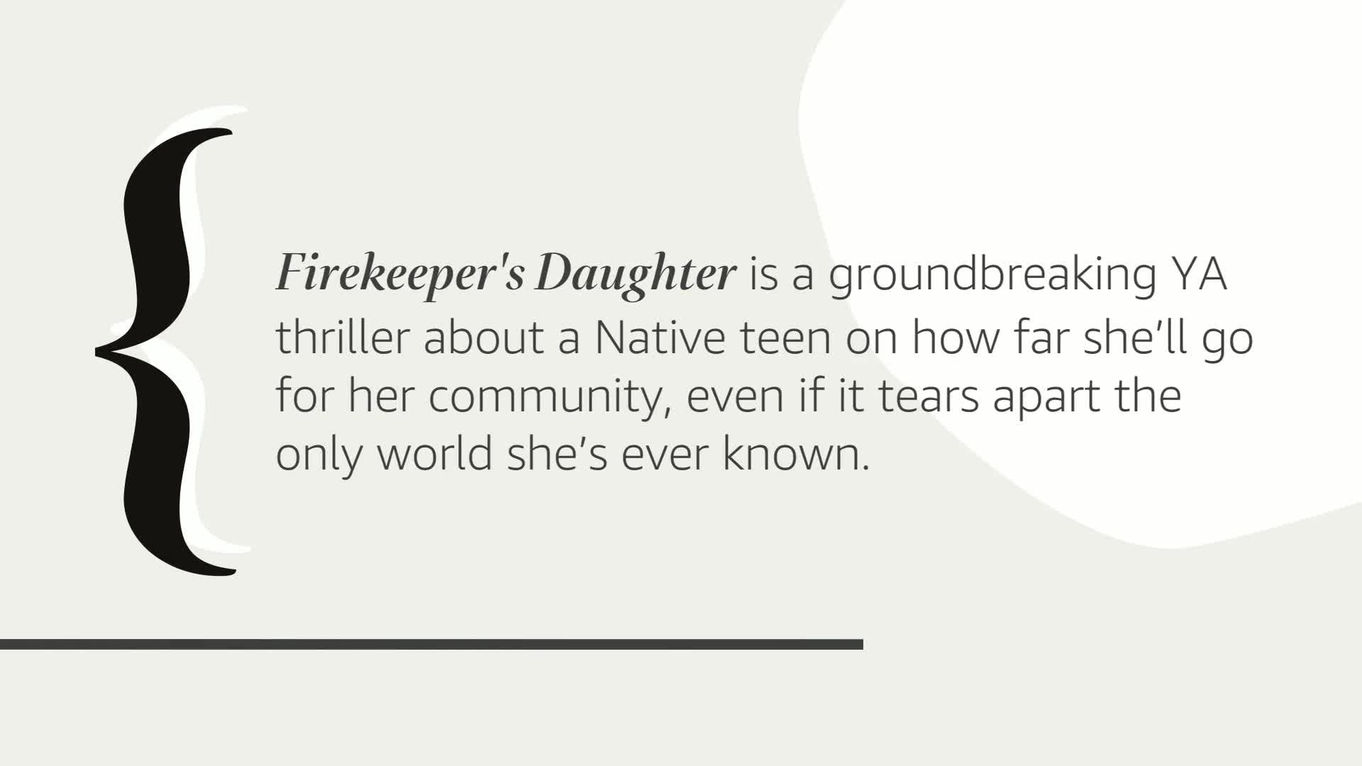 Firekeeper's Daughter