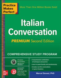 practice makes perfect: italian conversation, premium second edition