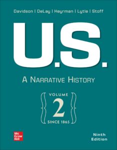 looseleaf for u.s.: a narrative history, volume 2: since 1865