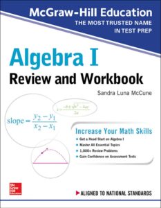 mcgraw-hill education algebra i review and workbook