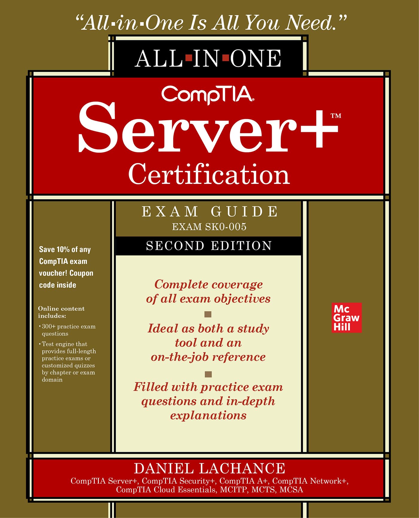 CompTIA Server+ Certification All-in-One Exam Guide, Second Edition (Exam SK0-005)