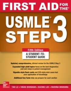 first aid for the usmle step 3, fifth edition