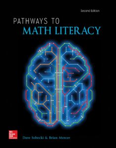 pathways to math literacy (looseleaf)