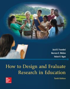 looseleaf for how to design and evaluate research in education