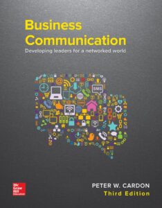 loose leaf for business communication: developing leaders for a networked world