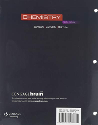 Chemistry, Loose-Leaf Version