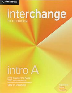 interchange intro a student's book with online self-study