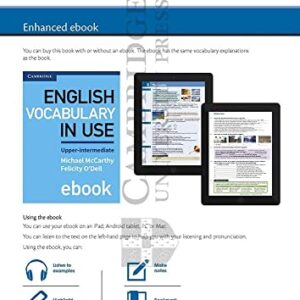 English Vocabulary in Use Upper-Intermediate Book with Answers and Enhanced eBook: Vocabulary Reference and Practice