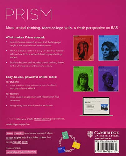 Prism Intro Student's Book with Online Workbook Reading and Writing