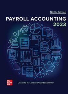 loose-leaf for payroll accounting 2023, 9th edition