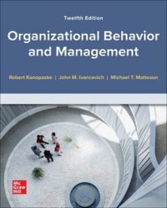 loose leaf for organizational behavior and management