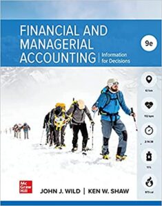 gen cmb fincl mgrl acct; cnct ed.:9 gen combo ll financial and managerial accounting; connect access card