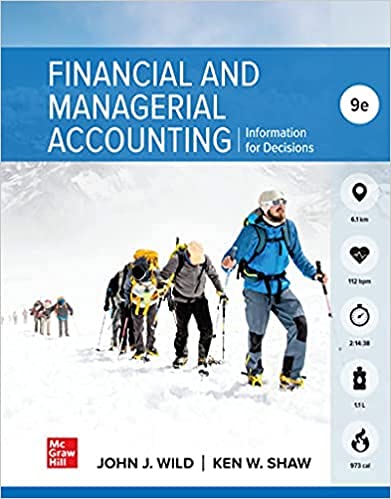 GEN CMB FINCL MGRL ACCT; CNCT ed.:9 GEN COMBO LL FINANCIAL AND MANAGERIAL ACCOUNTING; CONNECT ACCESS CARD