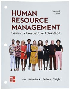 loose-leaf for human resource management: gaining a competitive advantage