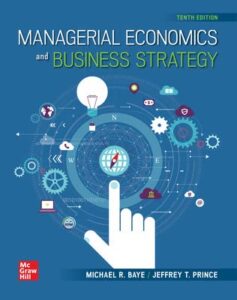 managerial economics & business strategy with connect access card 10th edition