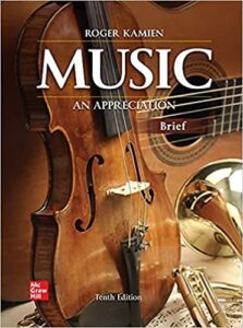 gen combo loose leaf music: an appreciation brief; connect access card 10th edition