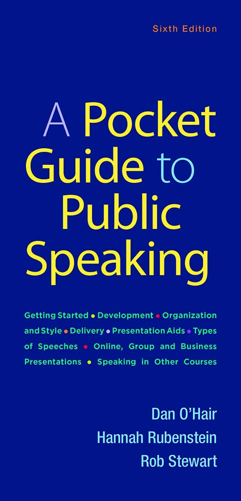 A Pocket Guide to Public Speaking