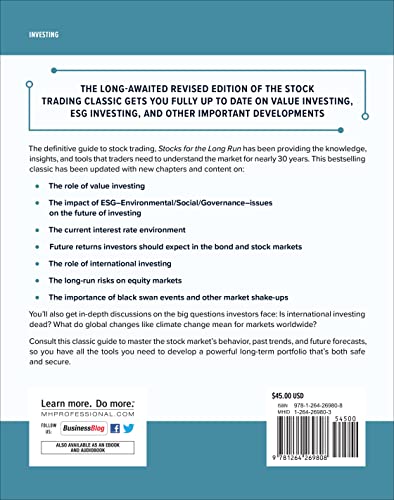 Stocks for the Long Run: The Definitive Guide to Financial Market Returns & Long-Term Investment Strategies, Sixth Edition